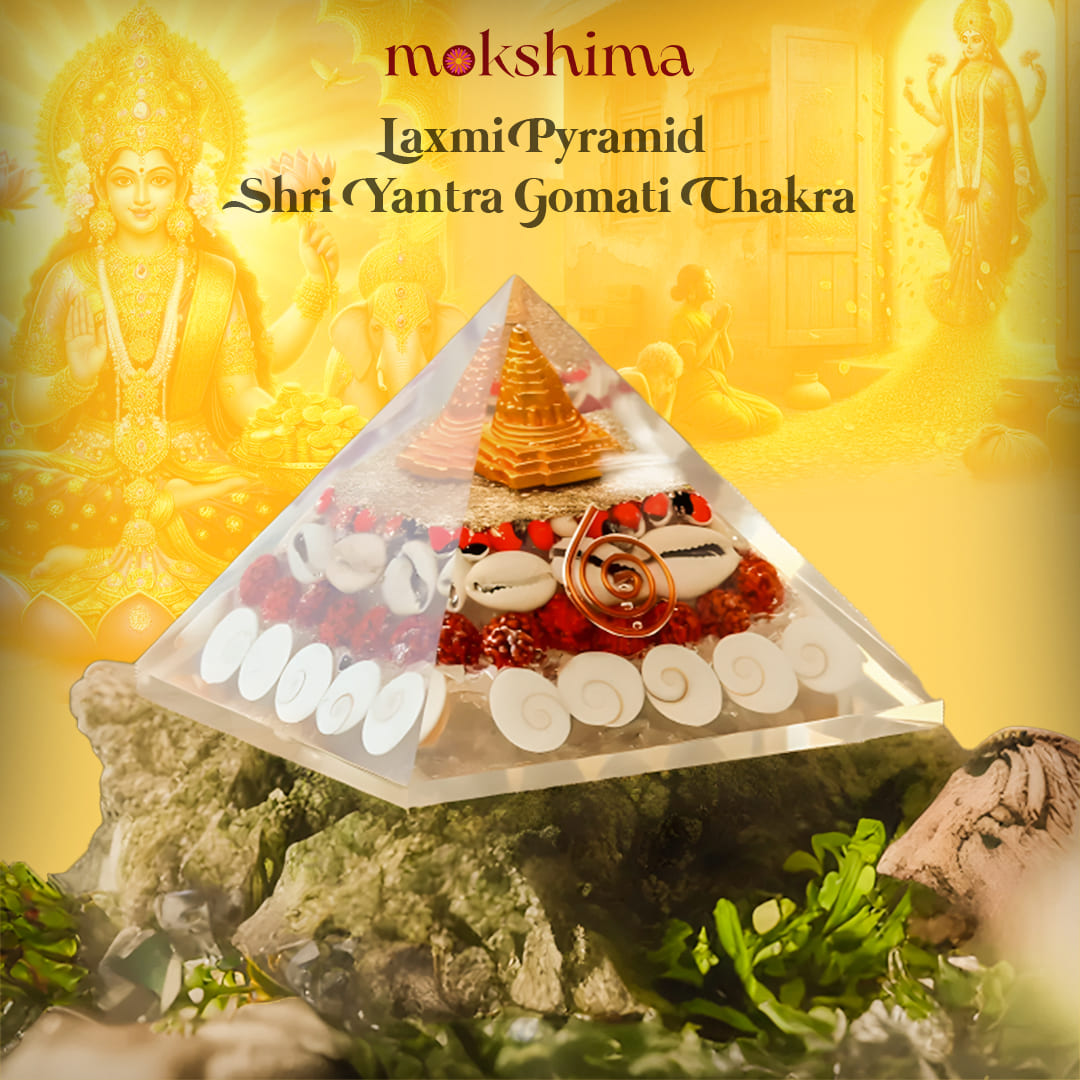 Laxmi Pyramid Shri Yantra Gomati Chakra – Mokshima