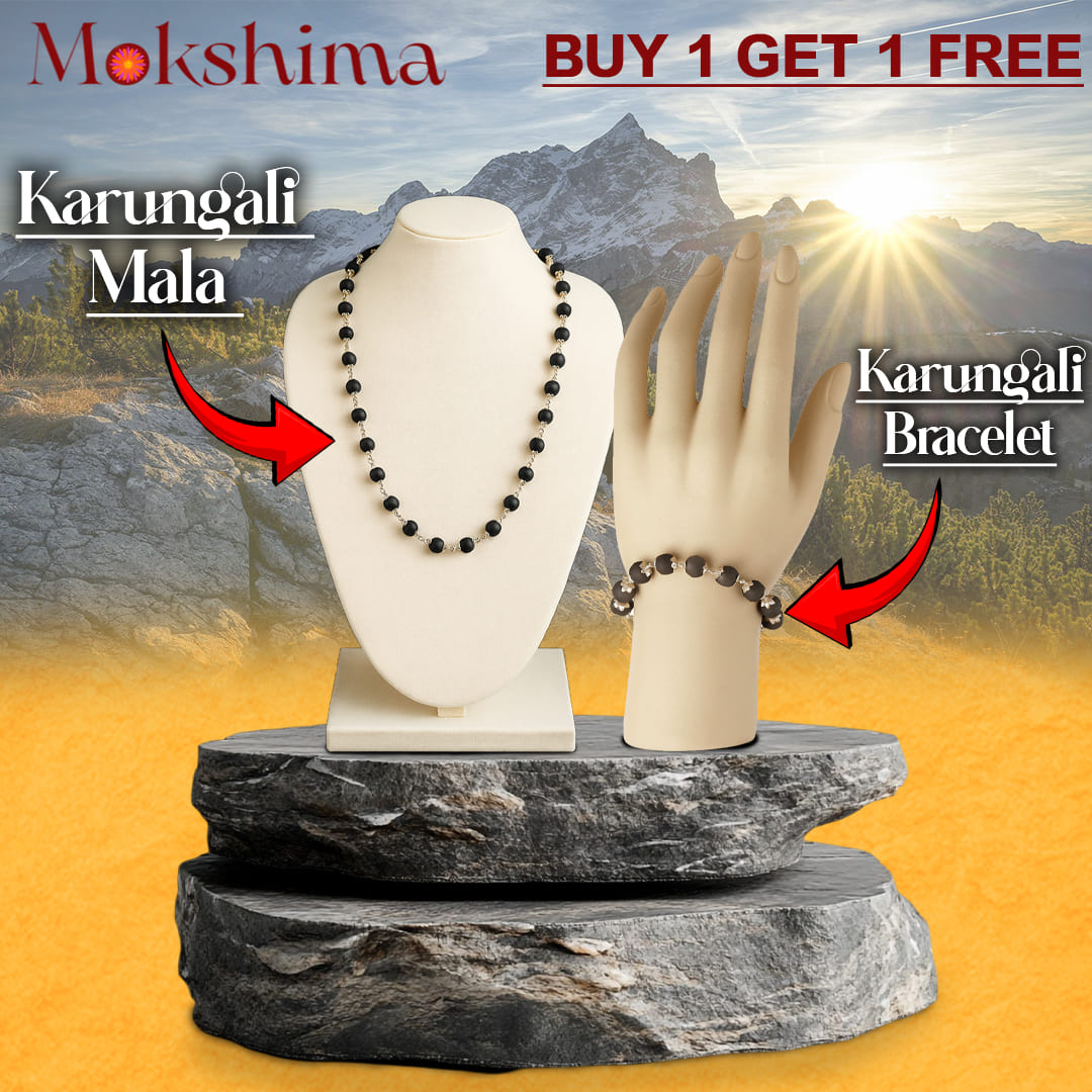 Karungali Mala (Buy 1 Get 1 Free Gift ) – Mokshima